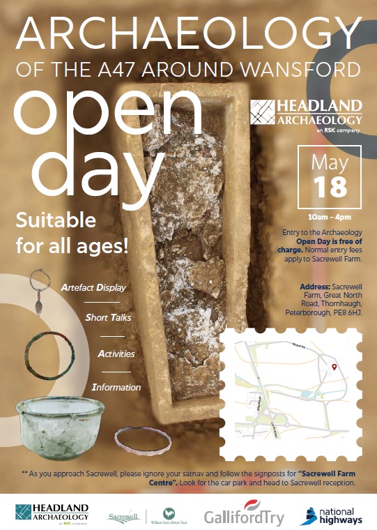 A47 Archaeology Open Day - Peterborough Archaeology